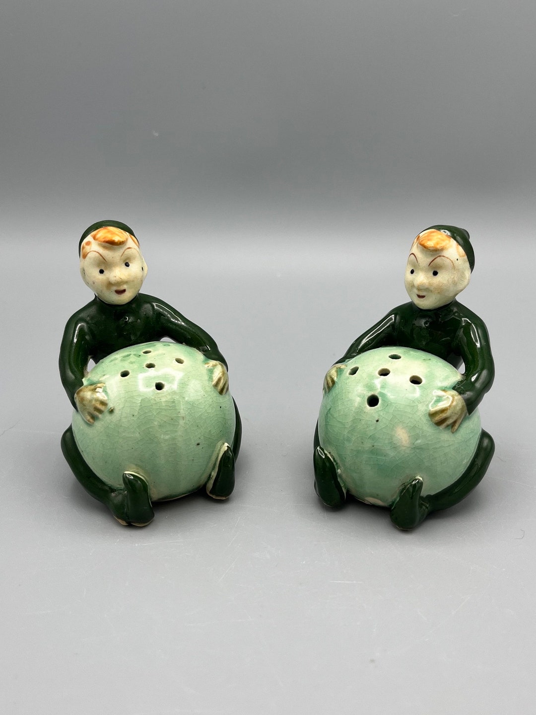 L. Batlin & Sons Elf Salt and Pepper - Etsy