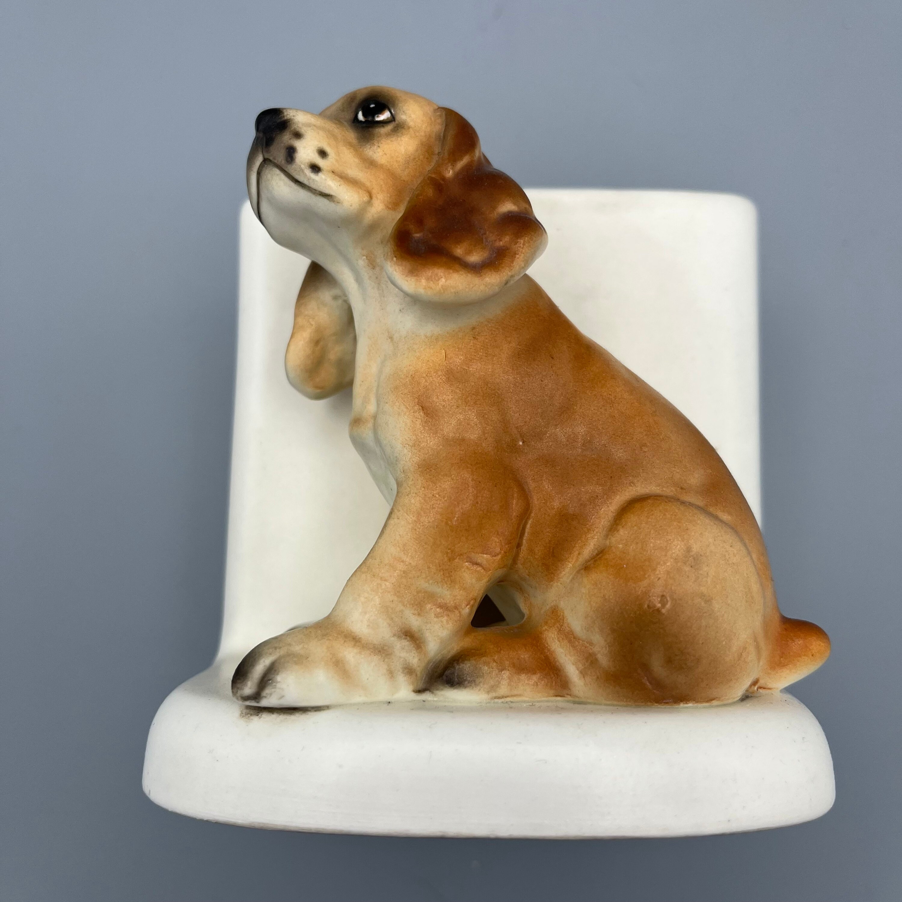 Vintage Lefton Cocker Spaniel Planter Dog Planter | Etsy