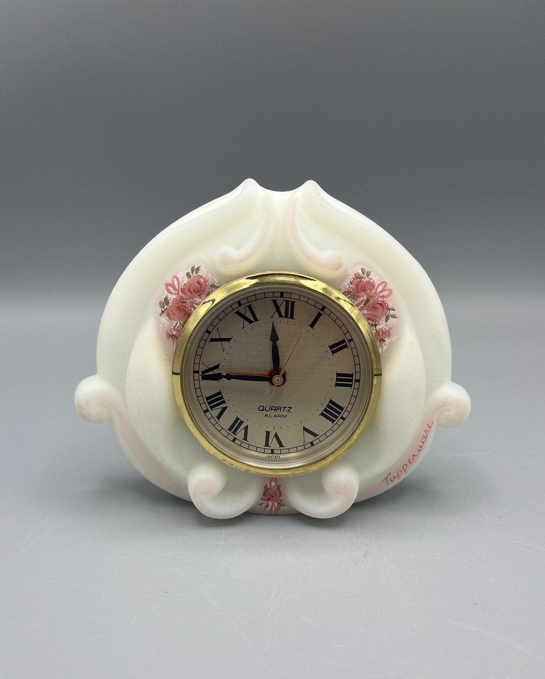 Fenton Hand Painted Alarm Clock - Etsy