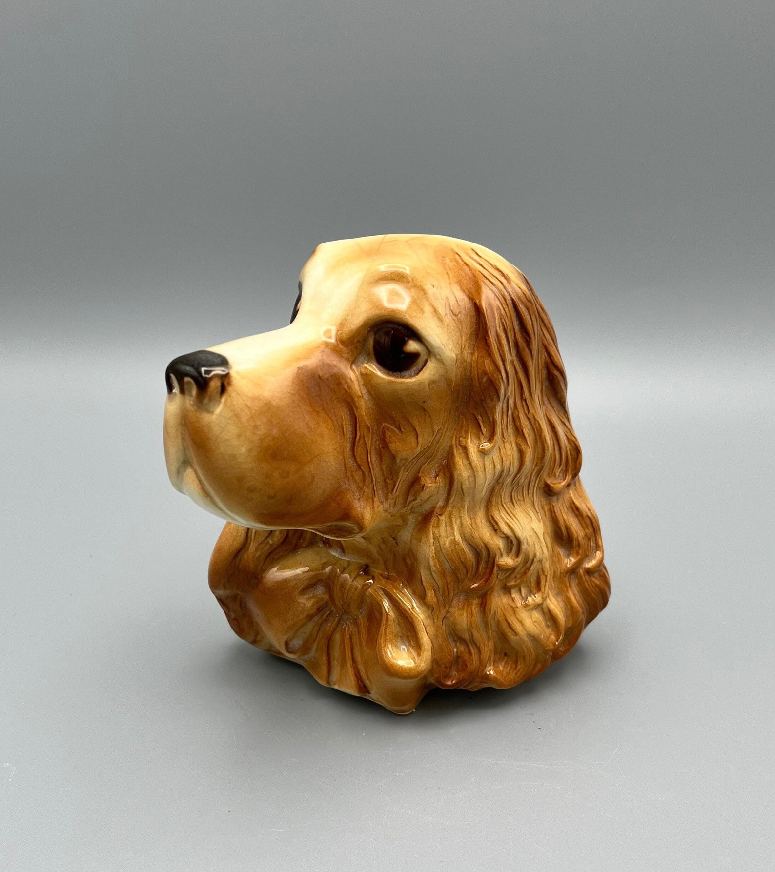Royal Copley Cocker Spaniel Wall Pocket Vase - Etsy