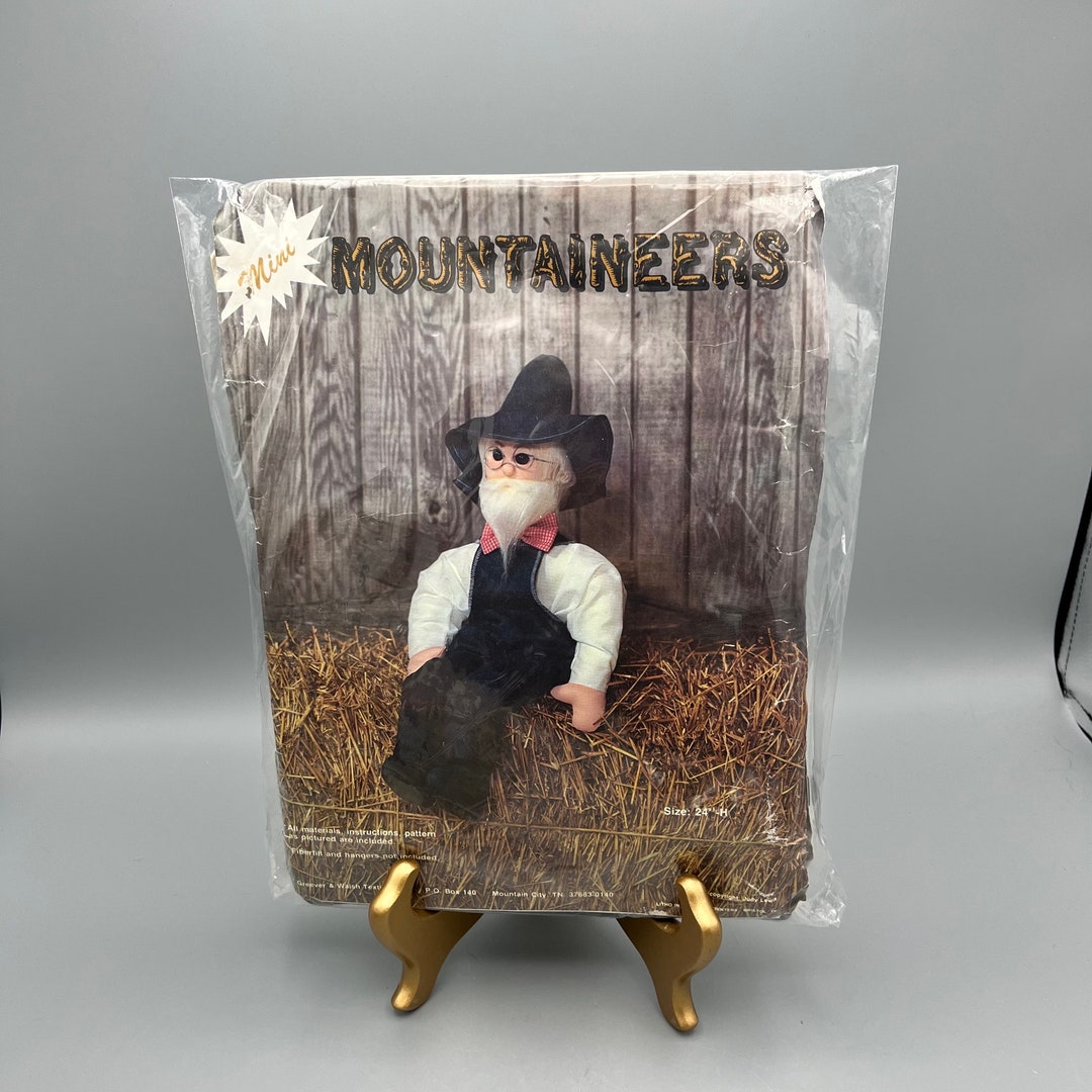 Mountaineers Grandpa Doll Craft Kit - Etsy