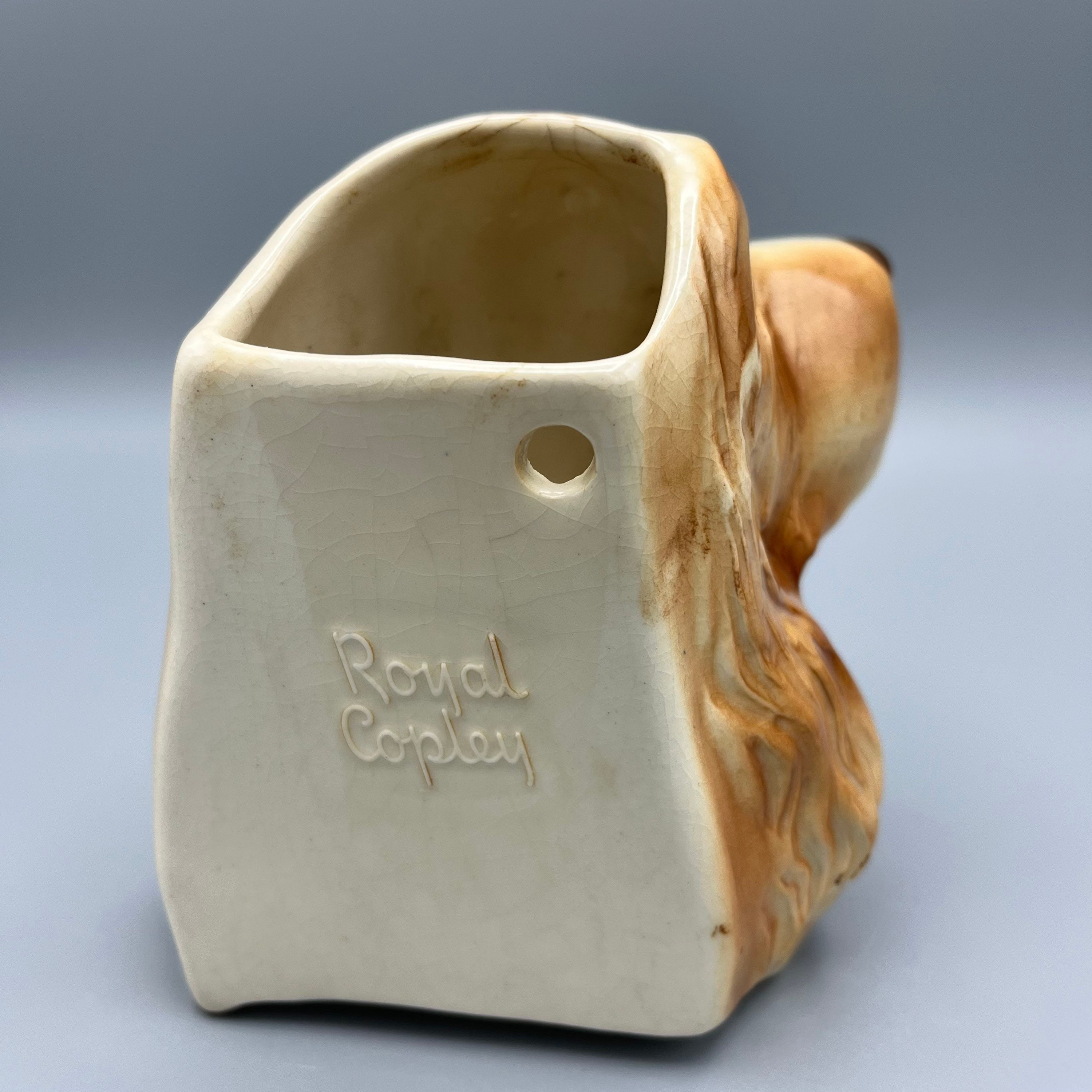 Royal Copley Cocker Spaniel Wall Pocket Vase - Etsy