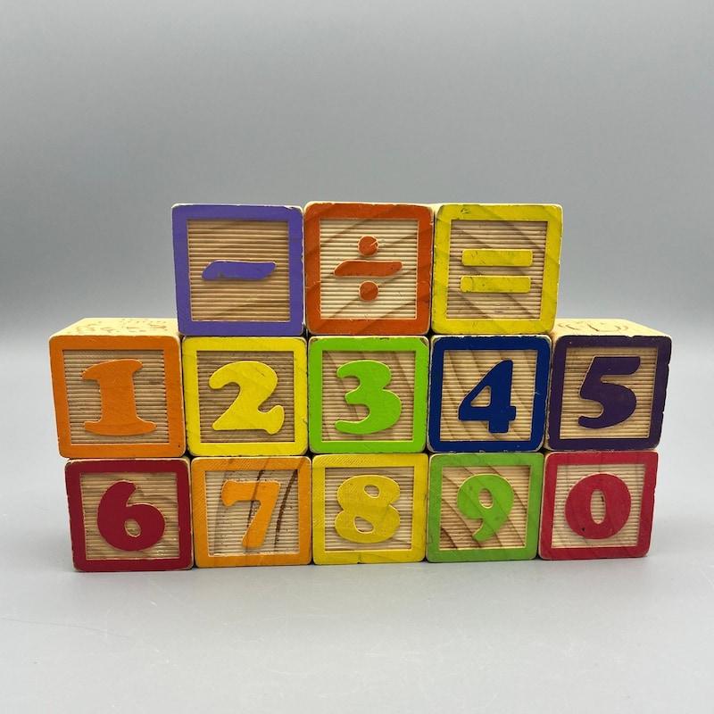 Number Blocks - Etsy