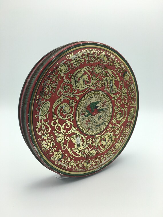 Canco Red Candy Tin - Etsy