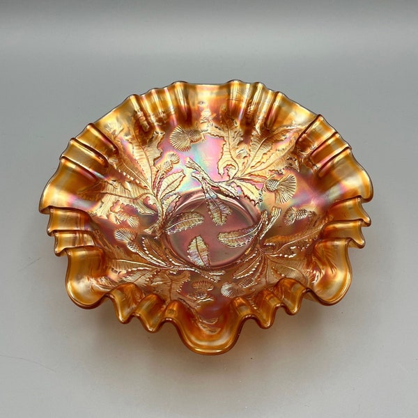 Carnival Glass Candy Dish - Etsy