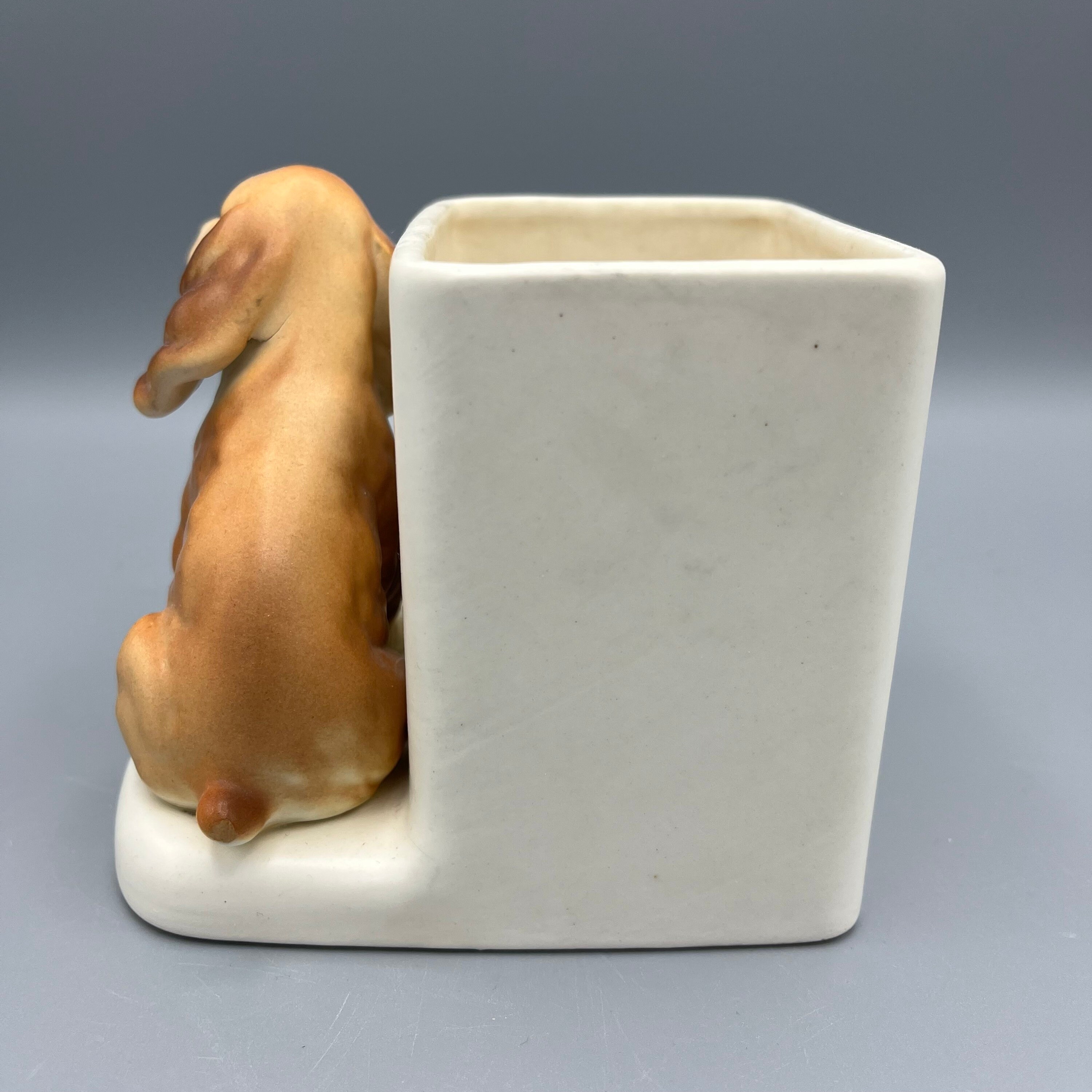 Vintage Lefton Cocker Spaniel Planter Dog Planter | Etsy