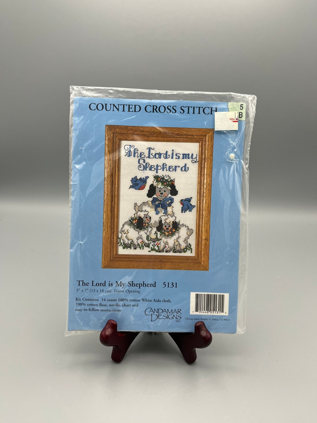 Candamar Designs Countless Cross Stitch Kit, the Lord is My Shepherd - Etsy