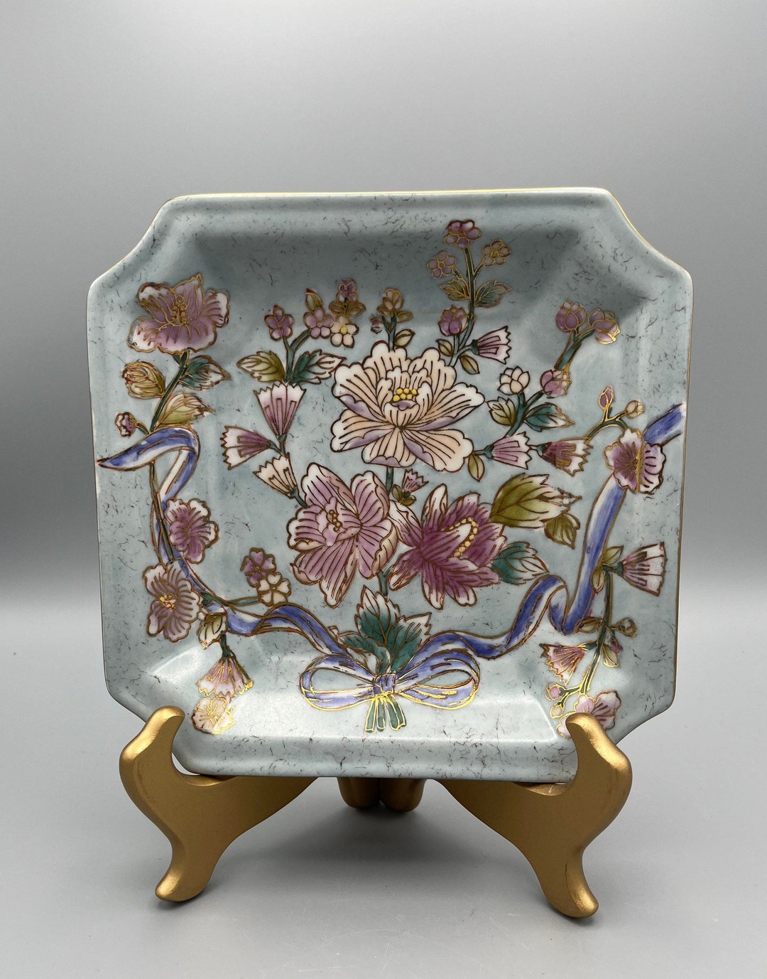 Andrea by Sadek Decorative Plate, Trinket Dish - Etsy