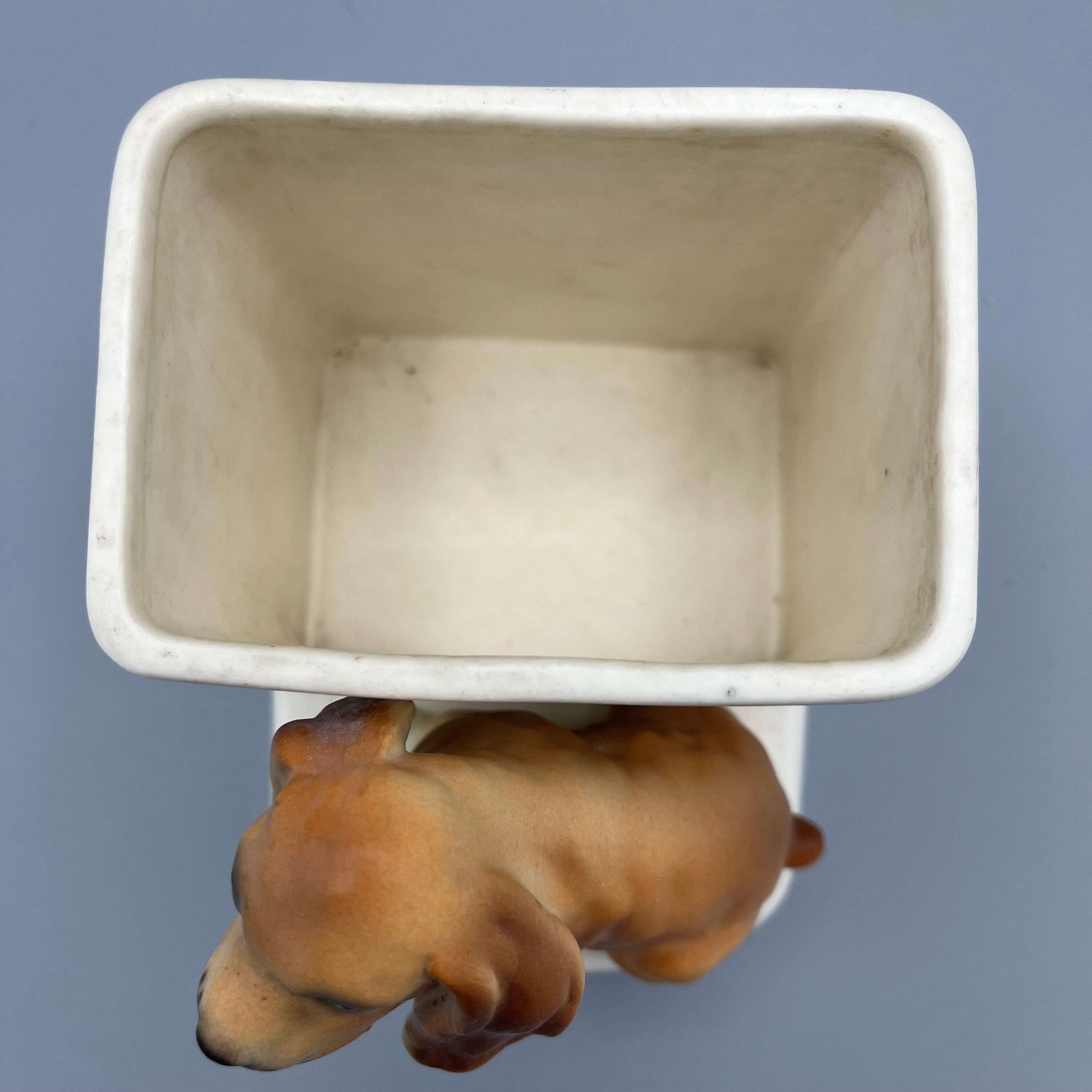 Vintage Lefton Cocker Spaniel Planter Dog Planter | Etsy