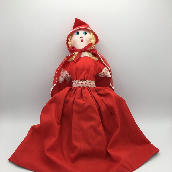 Red Riding Hood Dolls - Etsy