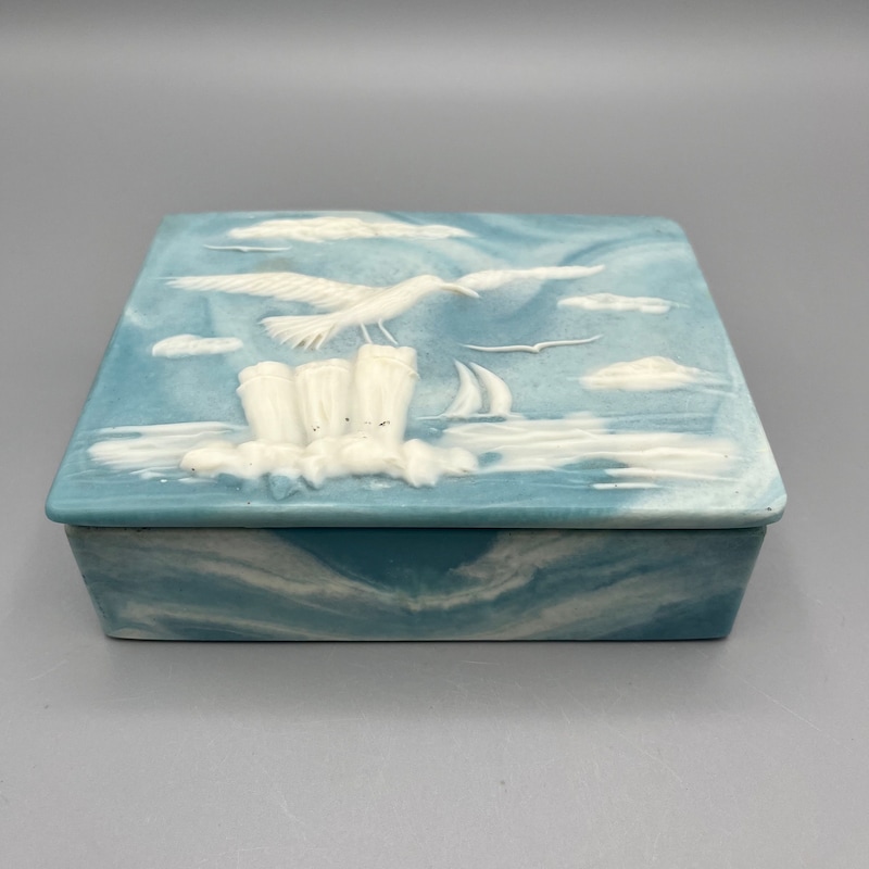 Incolay Jewelry Box - Etsy