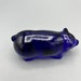 Rosso Keystone R Cobalt Blue Glass Pig Figurine - Etsy