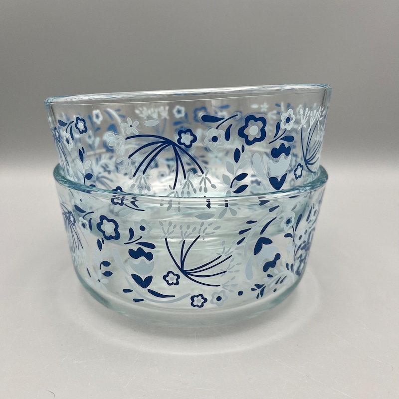 Pyrex Flowers - Etsy