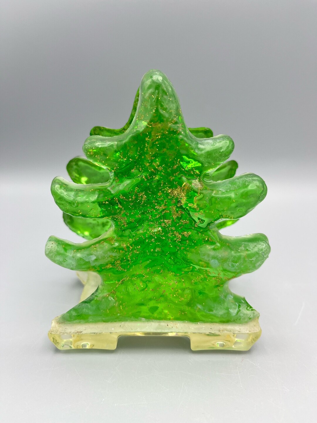 Green Lucite Tree Napkin Holder - Etsy