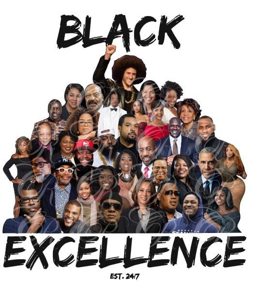 Black Excellence PNG File, Black History Month, Sublimation PNG - Etsy