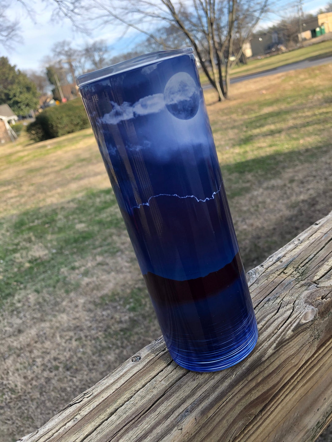 Tumblr personalizado de 20oz, vaso de medianoche, vaso con tapa y paja ...