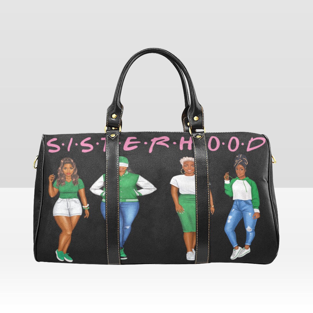 AKA Inspired Bag, AKA Bag, Weekender Bag, Sorority Gifts, Weekender Bag ...