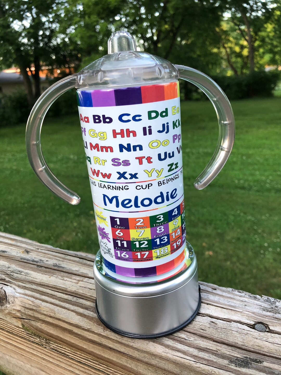 Learning Cup for Kids, Abc Learning Cup, Number Cup, Counting Tumbler ...