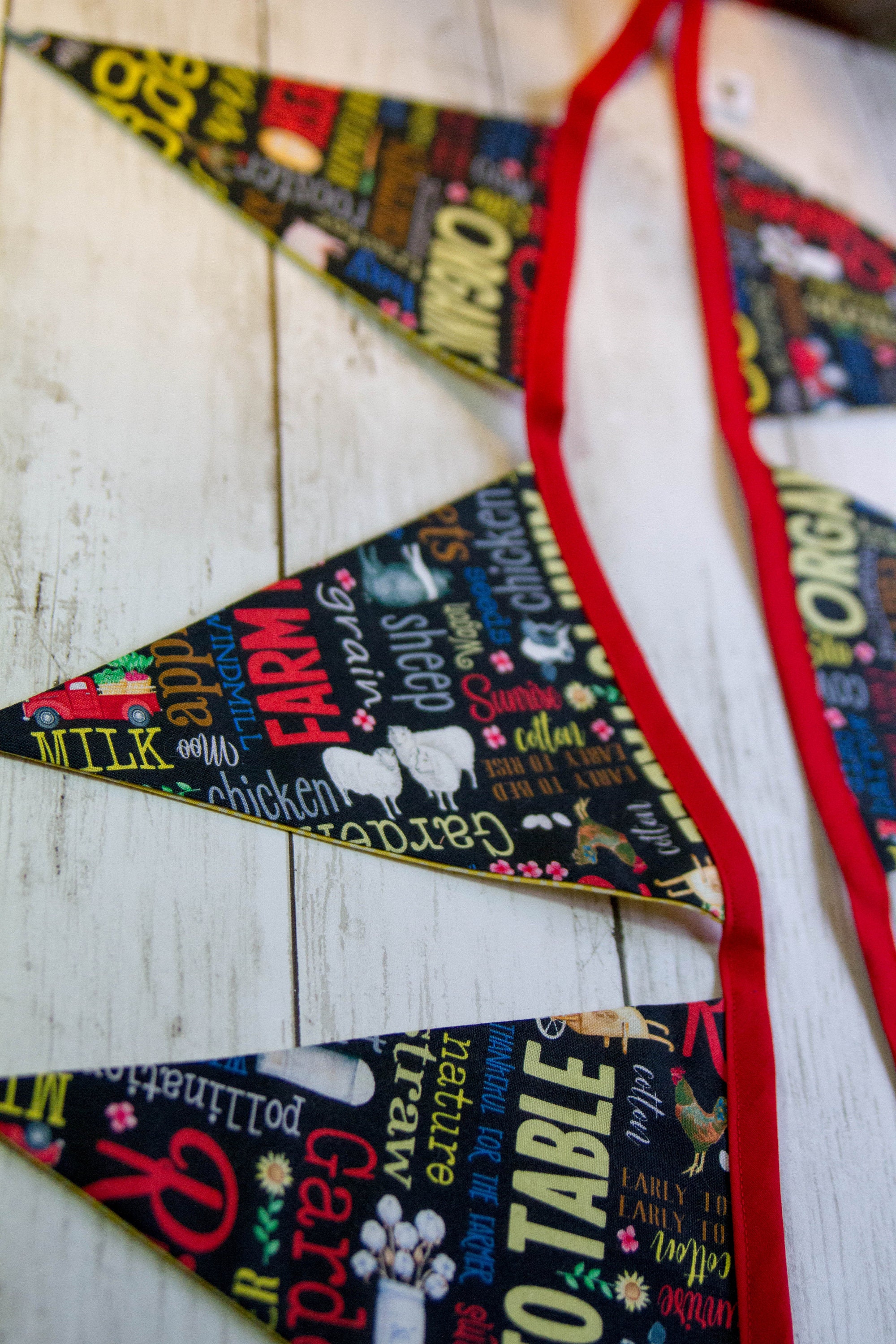 Farmers Market Bunting Banner Farm Flag Banner Farm Life Banner Farm to ...