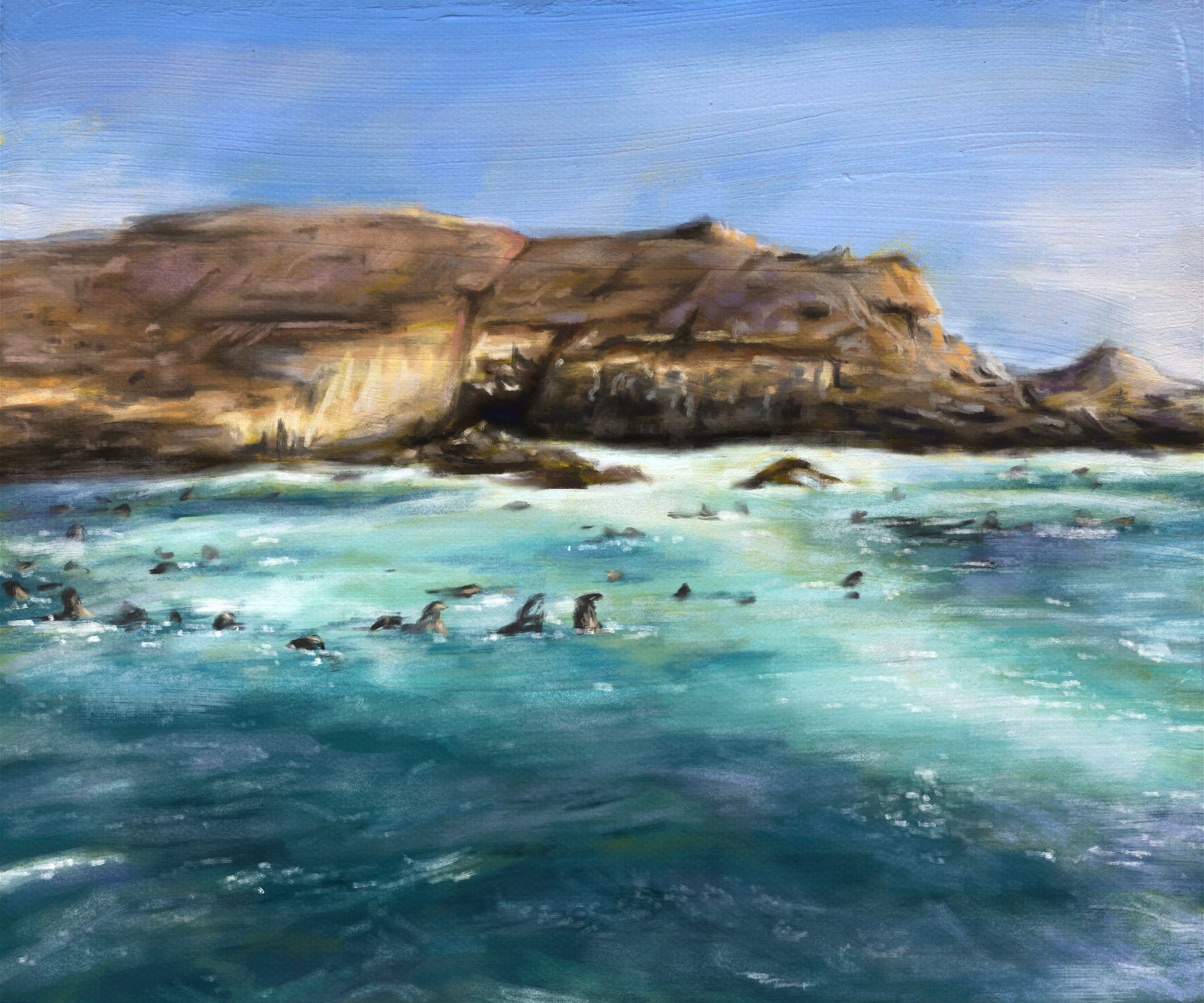 Oil Painting Set! 50+ Procreate Brushes & Textured Images! - Etsy