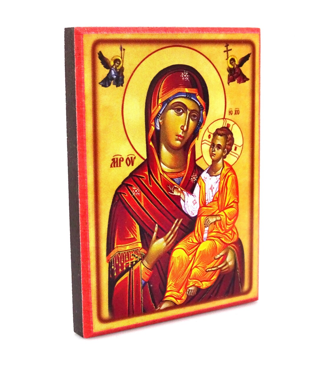 Extra Small Size Orthodox Byzantine Icon, Mini Gift Icon, Gift Basket ...