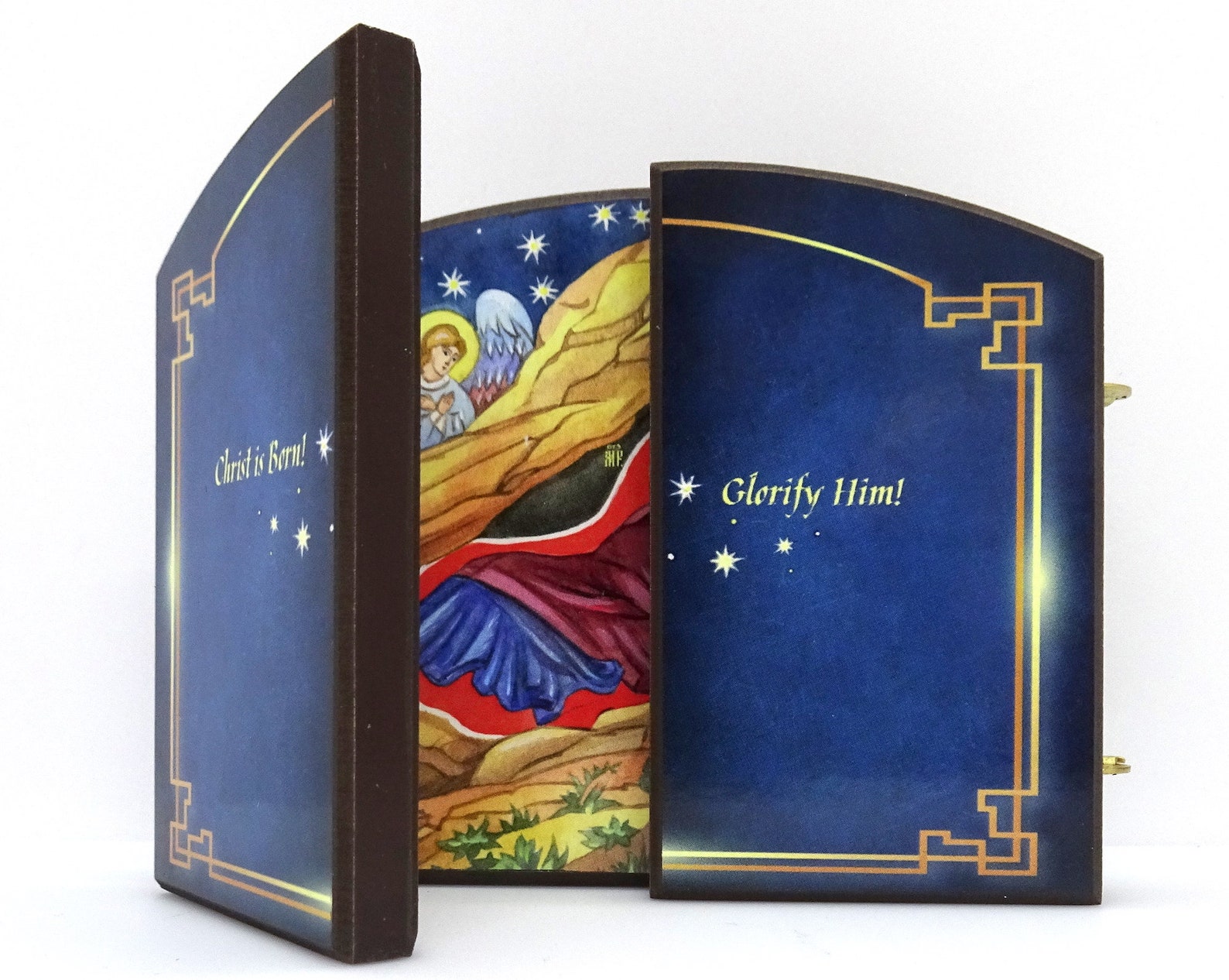 Orthodox Christian Christmas Triptych Nativity Scene Icon | Etsy