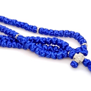 Traditional Orthodox Prayer Rope Made With 100 Beads, Handmade Silk ...