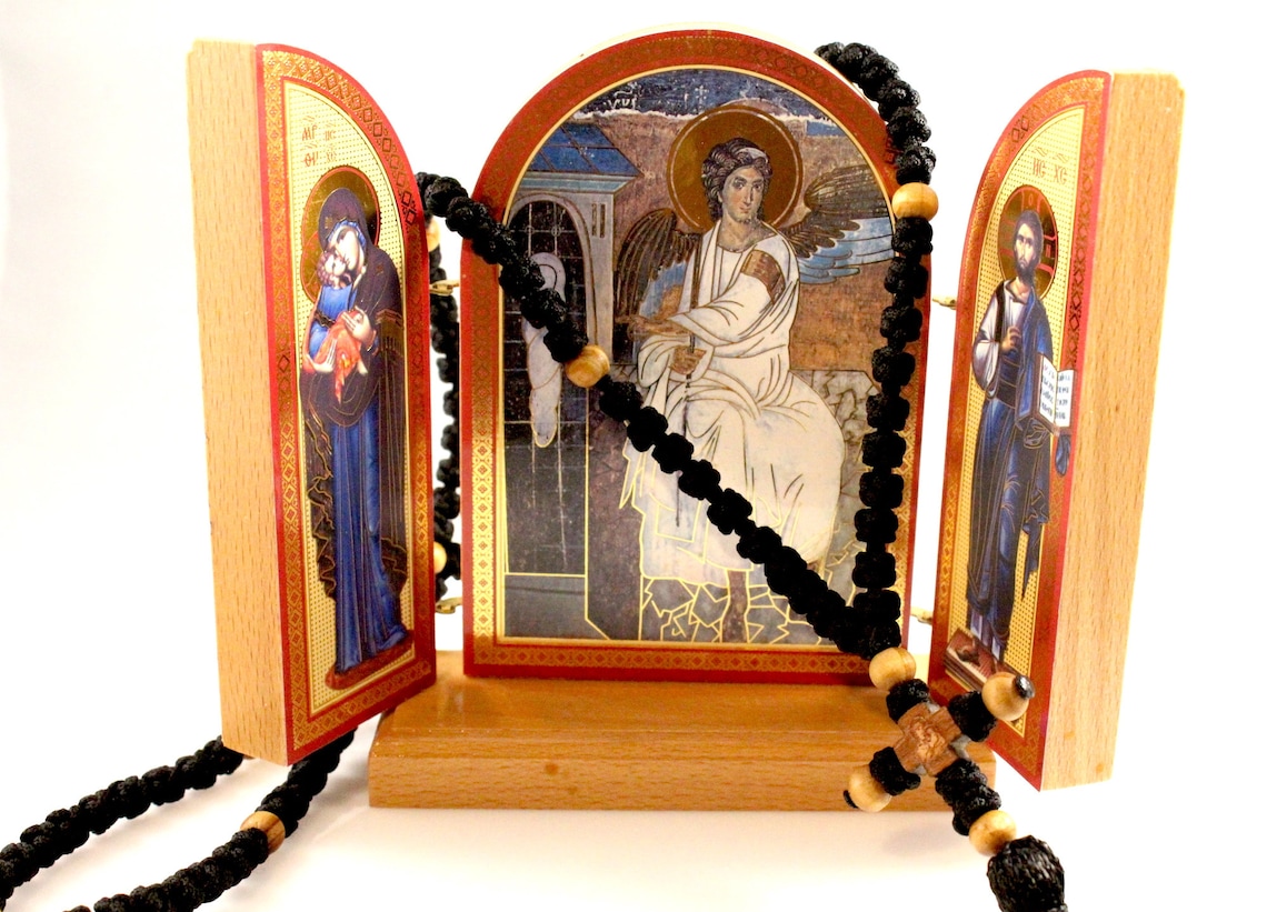 Orthodox Prayer Rope 100 Knots and Olive Wood Beads Large | Etsy