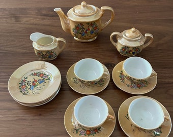Vintage Childrens Tea Set Made in Japan - Etsy
