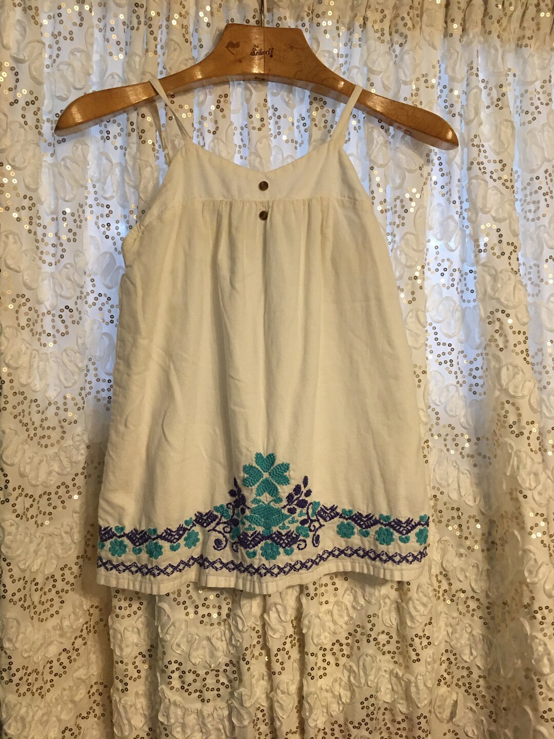 Vintage Embroidered Top - Etsy