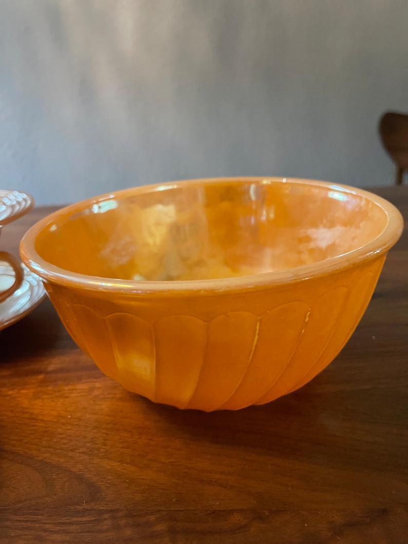 Fire King Peach Marigold Lustre Ware - Etsy