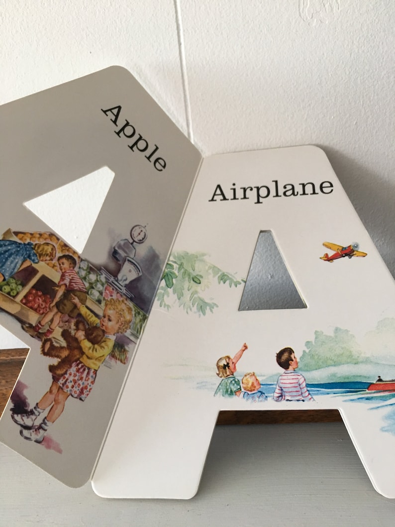 Letter 'A' Nursery Decor - Etsy