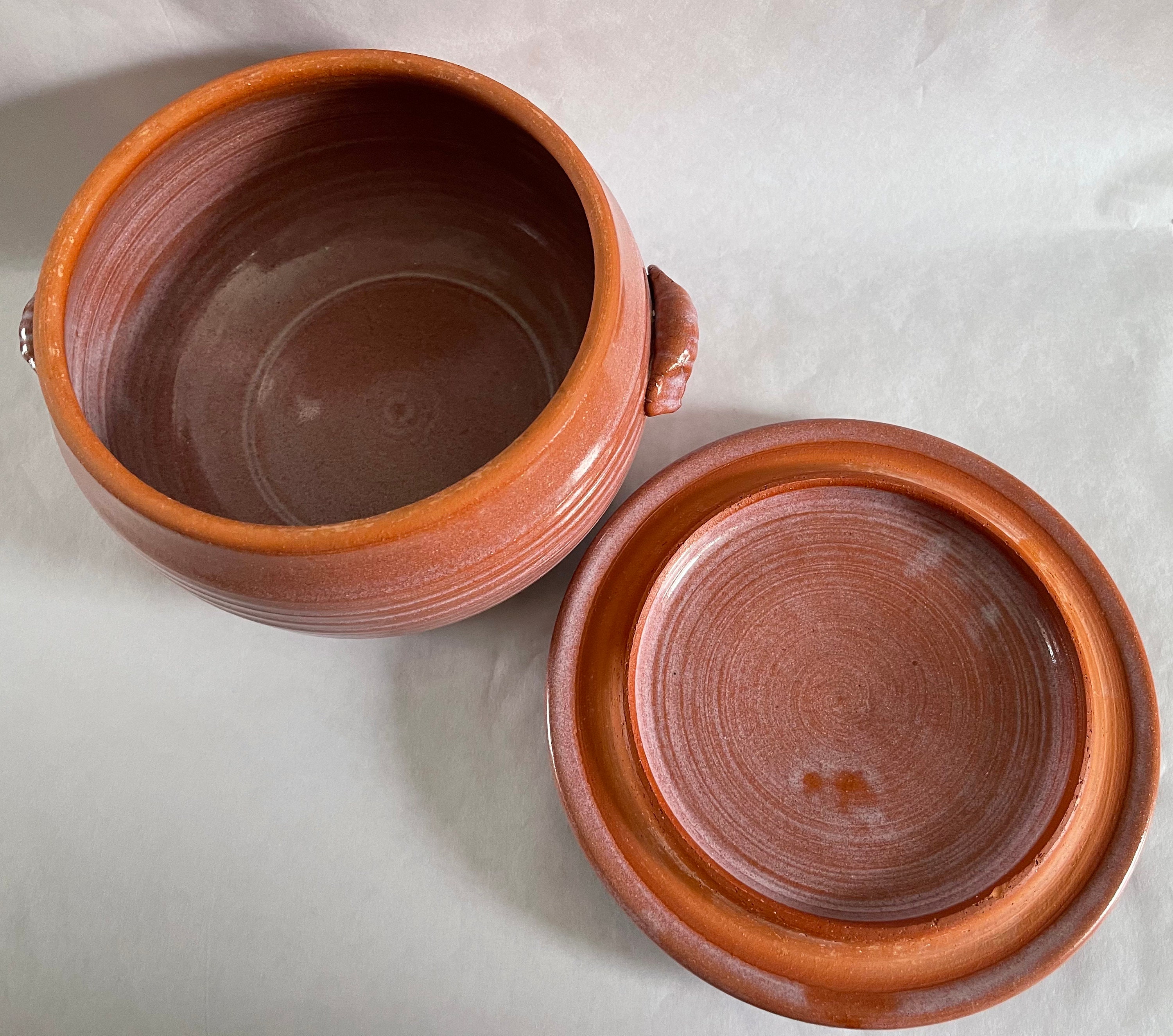 Vintage Handmade Pottery Crock/ Soup Taurine - Etsy UK