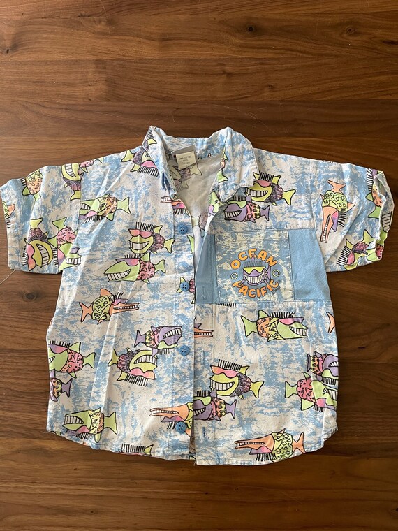 Vintage ocean pacific button - Gem