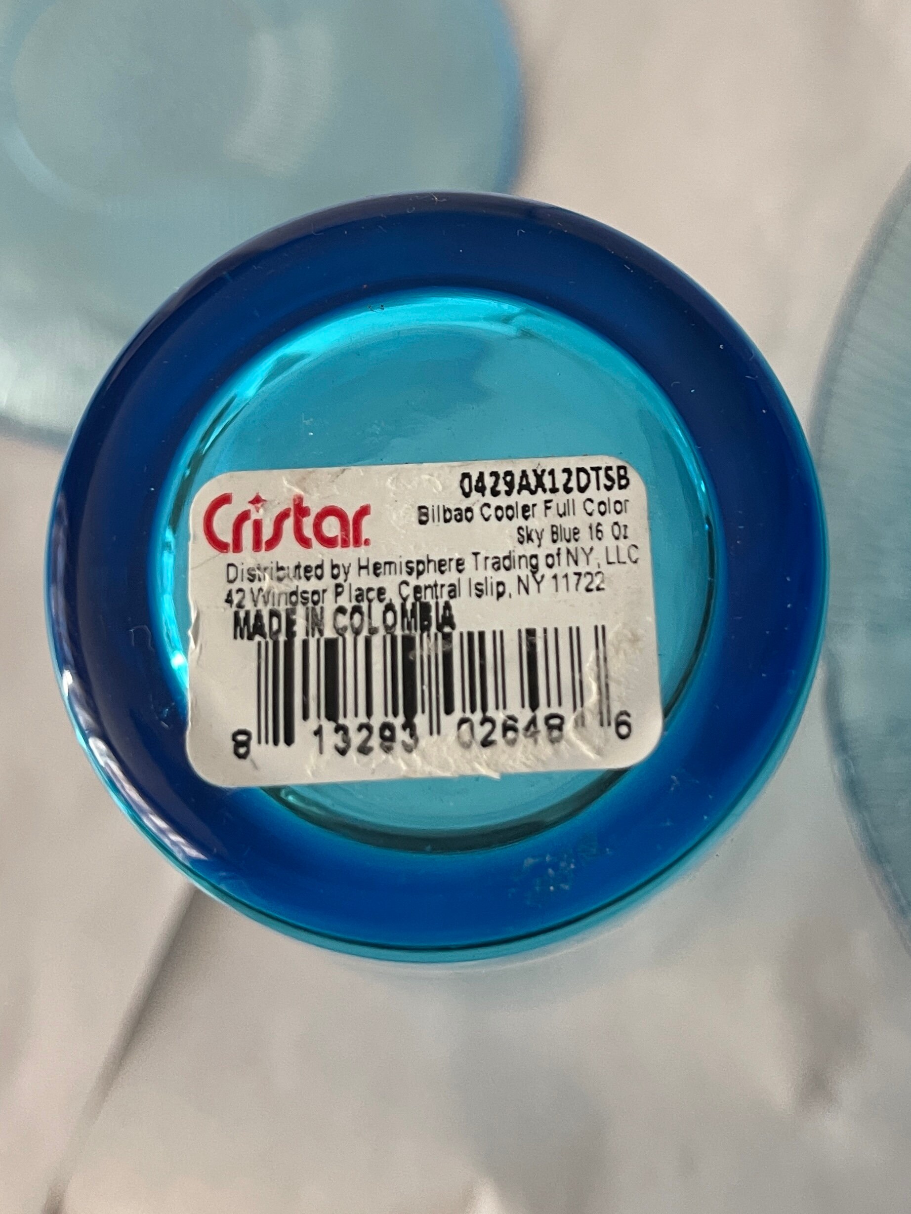 Beautiful Vintage Turquoise Light Blue 5 Piece Handblown Glass - Etsy