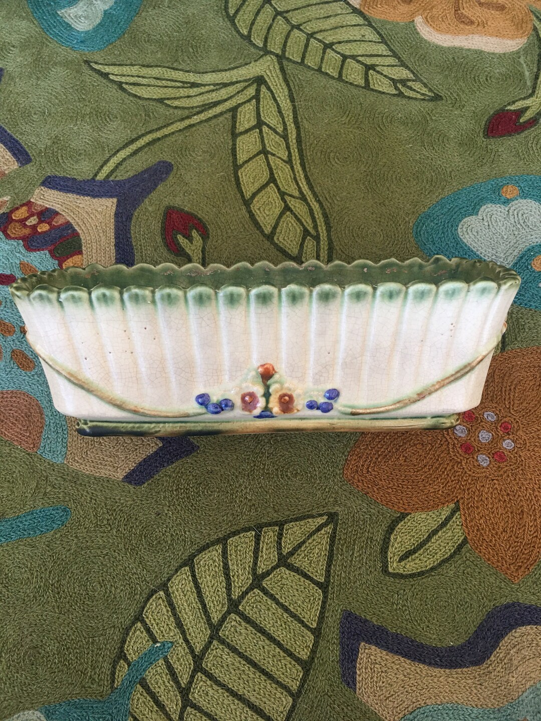 Antique Weller Ware Pottery Dish - Etsy