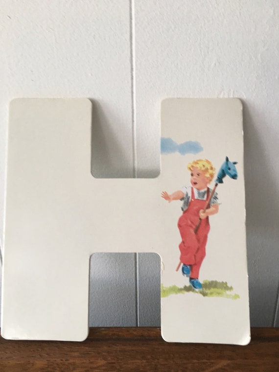 Letter 'H' Nursery Decor | Etsy