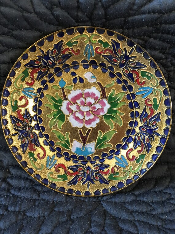 decorative round cloisonne - Gem
