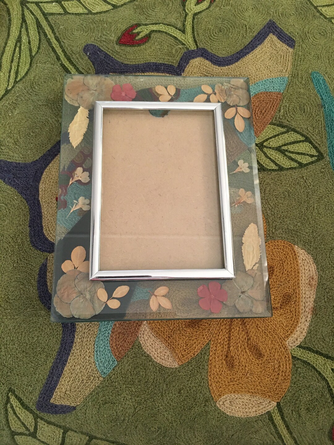 Pressed Flower Photo Frame - Etsy
