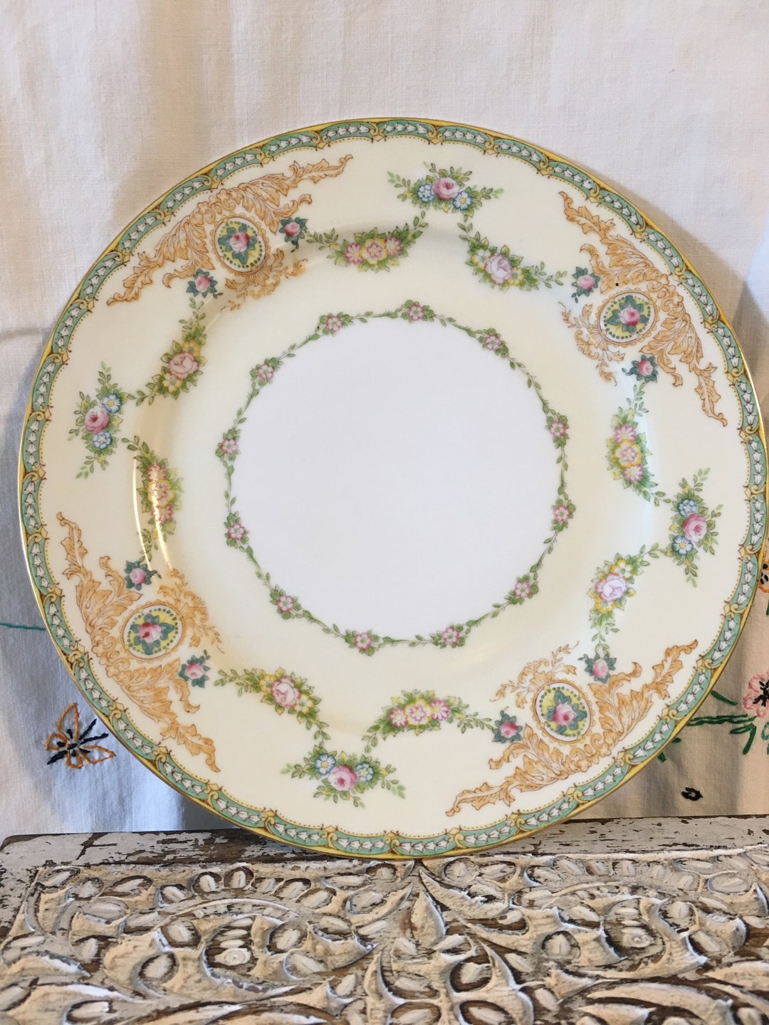 Hand-painted Made in Japan Salad Plate - Etsy