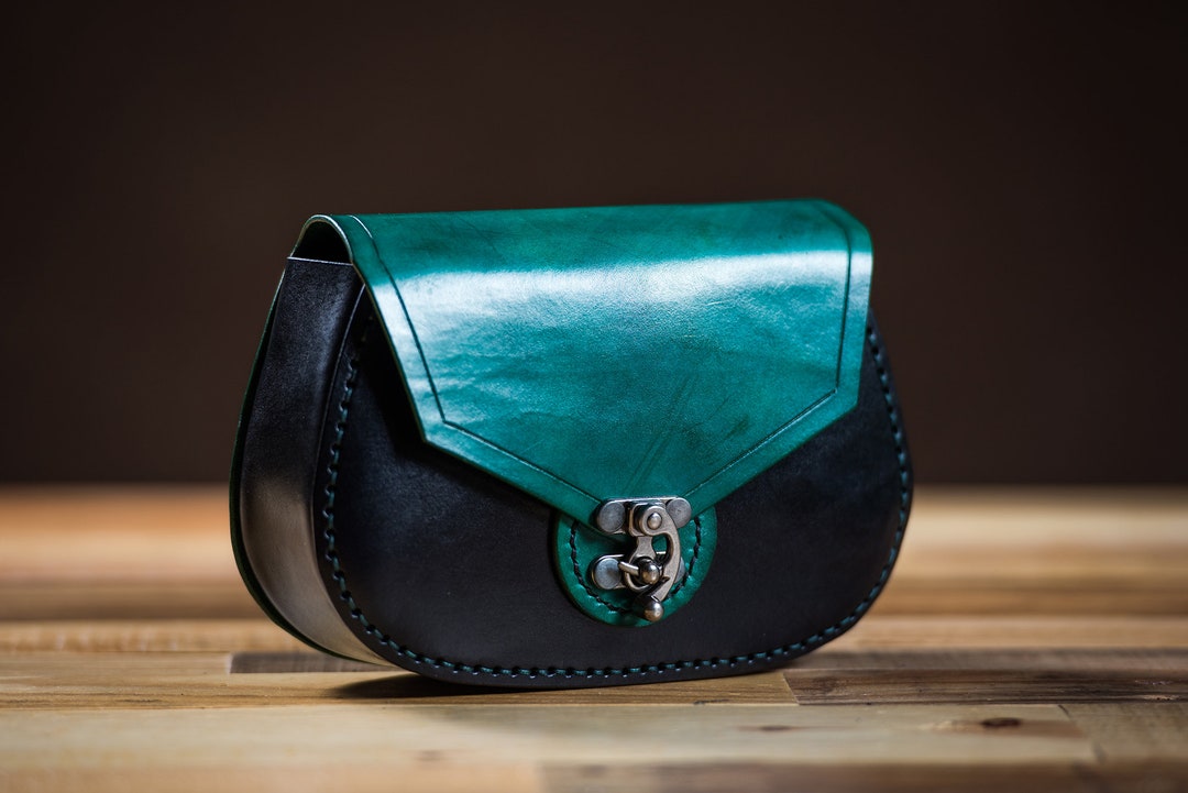 Handmade Leather Belt Pouch - Etsy