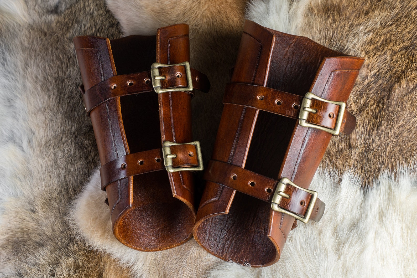 Leather Bracers - Etsy