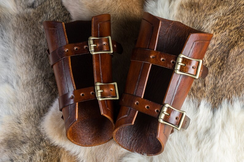 Leather Bracers - Etsy