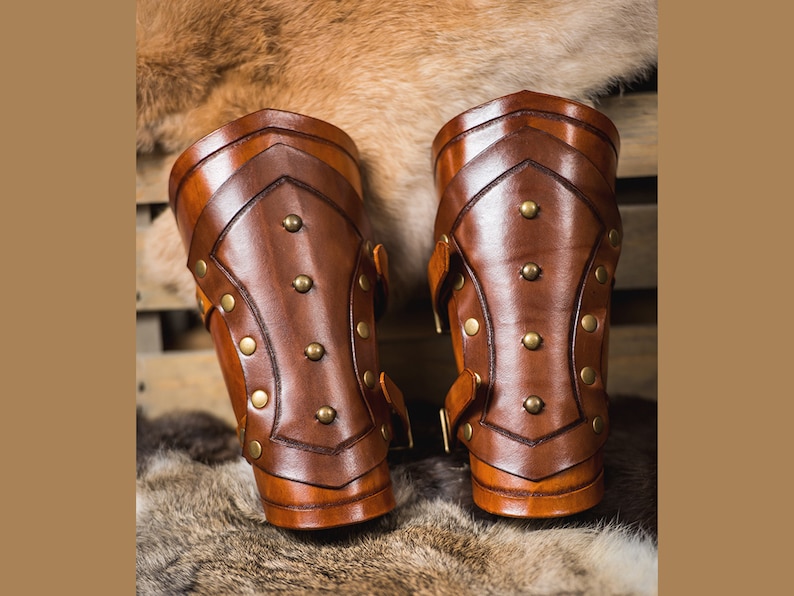 Leather Bracers - Etsy