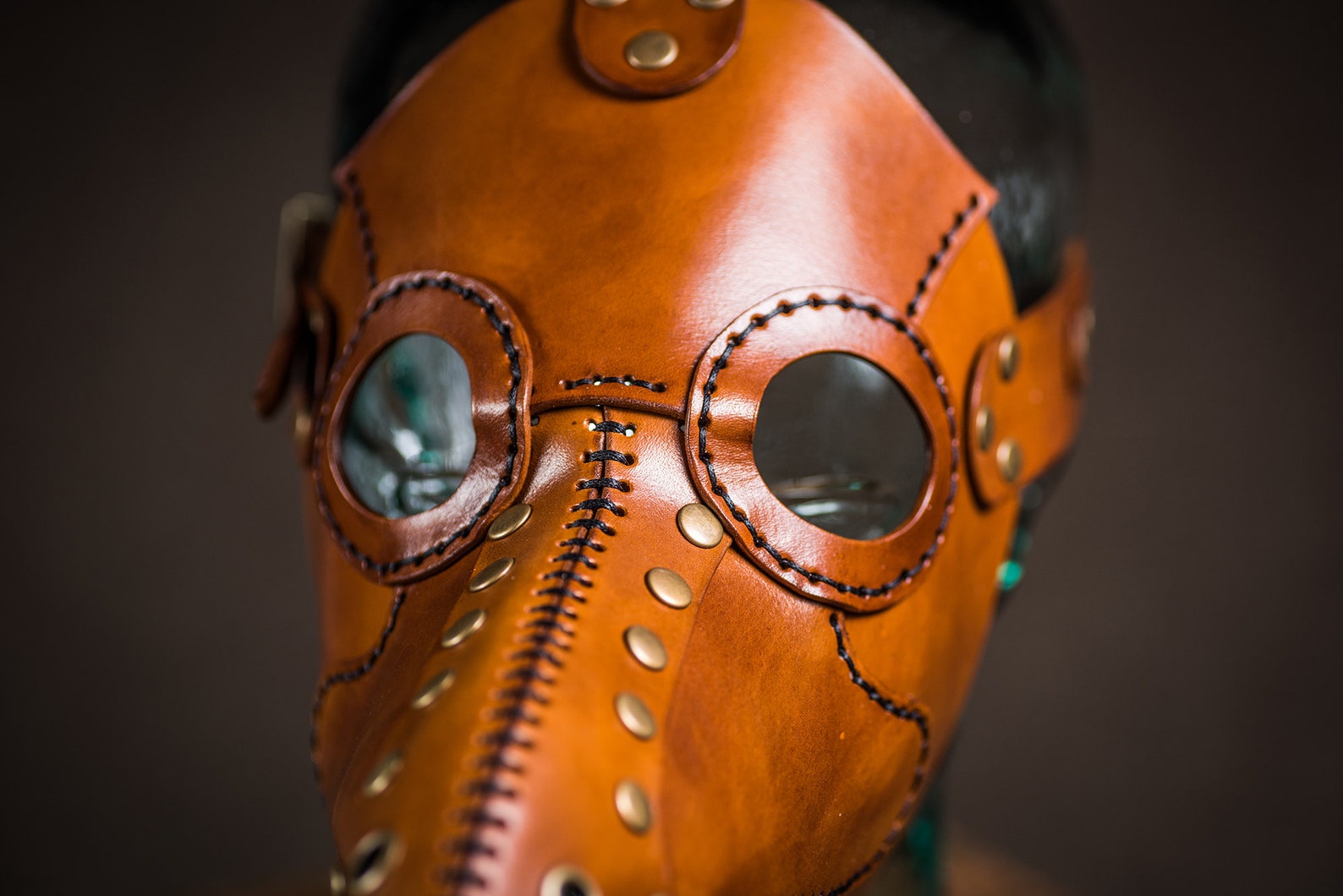 Leather Handmade Plague Doctor Mask - Etsy