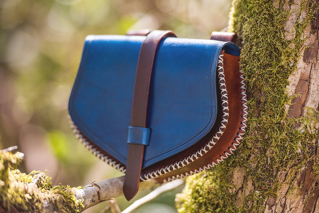 Handmade Leather Belt Pouch - Etsy