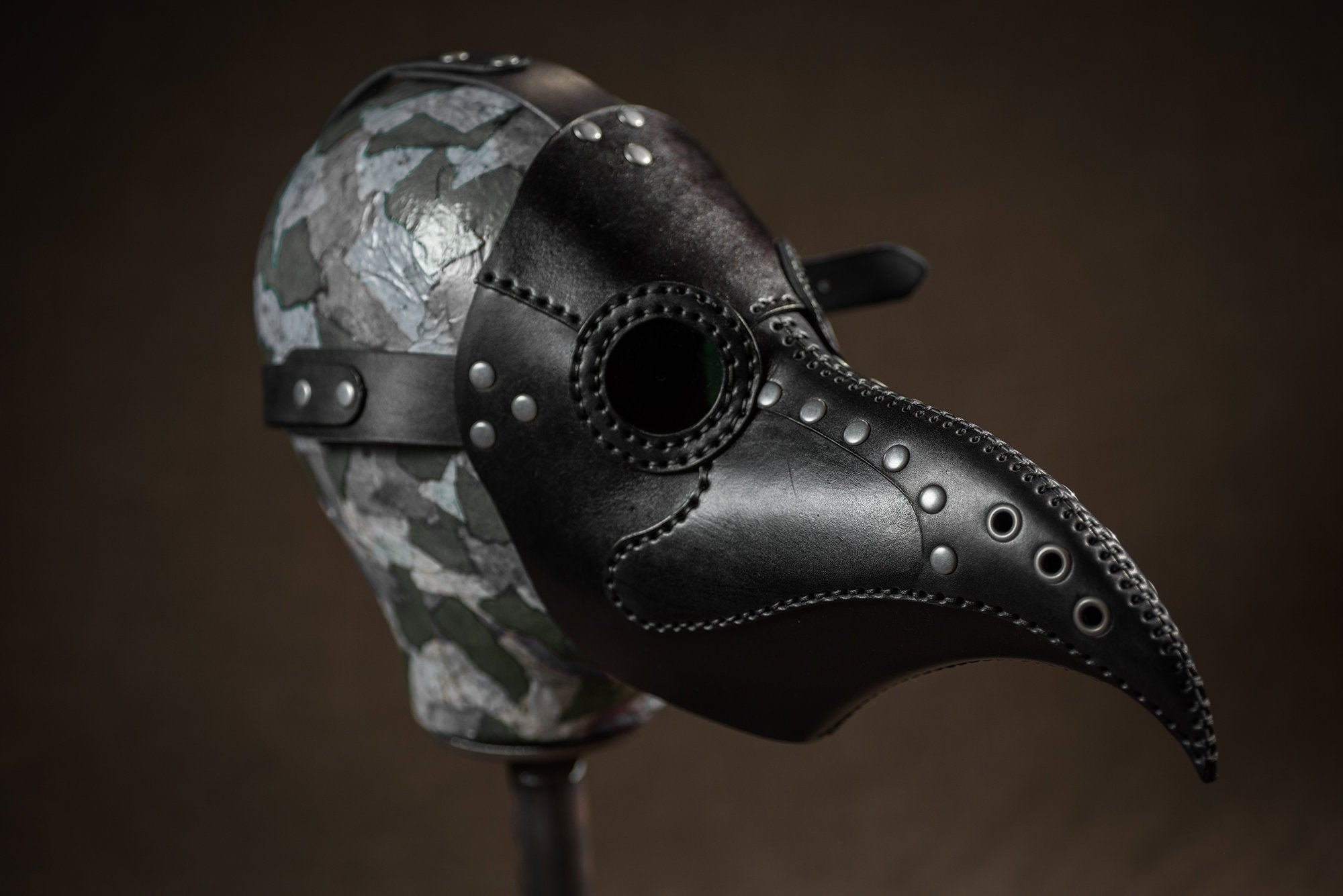 Leather Handmade Plague Doctor Mask - Etsy