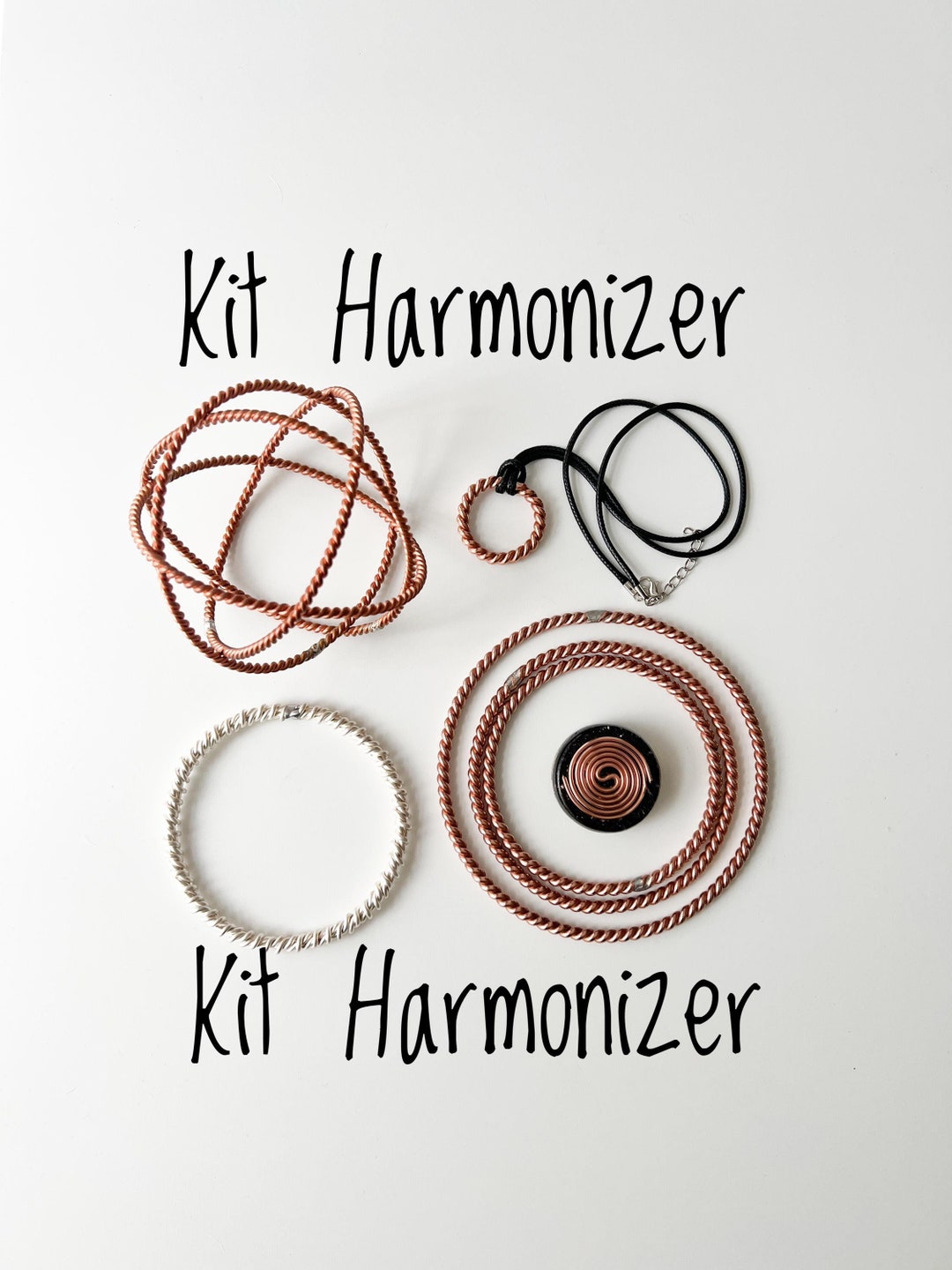 Tensor KIT Harmonizers,tensor Rings Field Genetator,orgonite®,pocket ...
