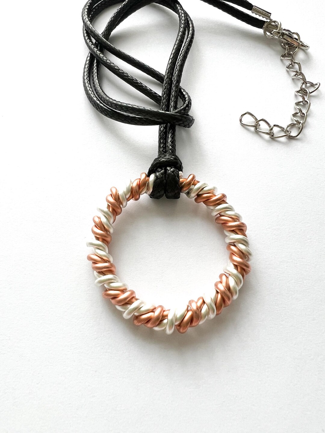 Double Twisted Tensor Ring Pendant 1/8 Empowerment Cubit- 188 Mhz ...
