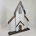 Handcrafted Wooden Church Model: Rustic Home Decor - Etsy